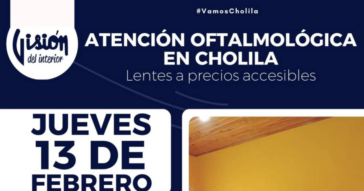 Jornada de atención oftalmológica en Cholila: controles visuales y ...