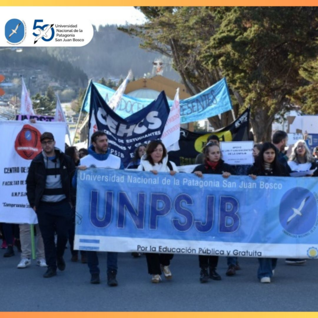 Paro en todas las sedes de la UNPSJB tras el veto a la Ley de ...